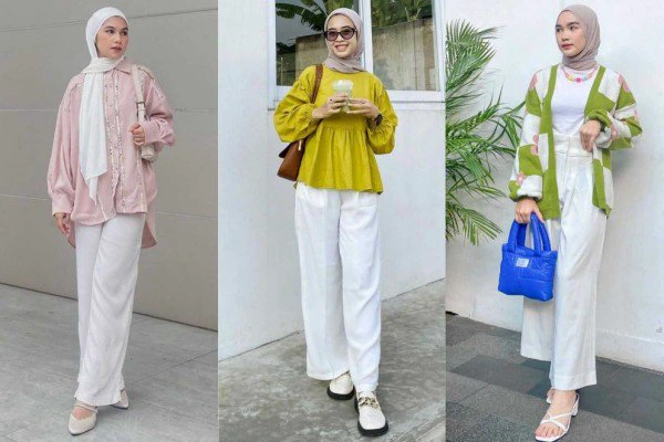 12 Inspirasi OOTD dengan Celana Putih, Solusi Tampil Eksis – porostimur.com