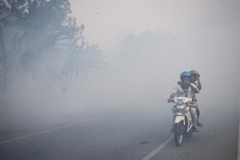 Gumpalan Kabut Putih dari Arah Gunung Larantuka Bikin Cemas Warga ...